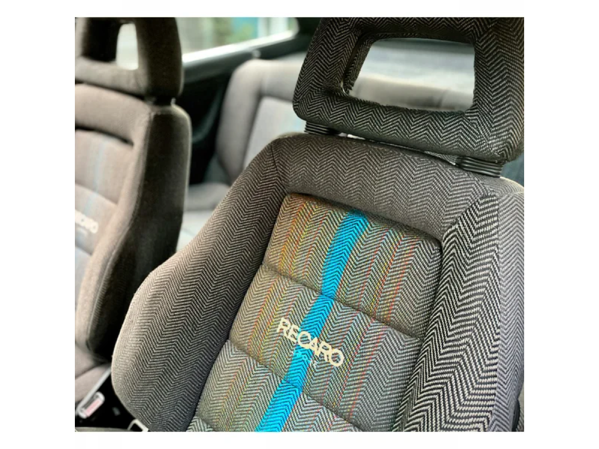 Tecido Tear Laguna Azul – Recaro Volkswagen Gol GTI/GTS, Acoplado com ...