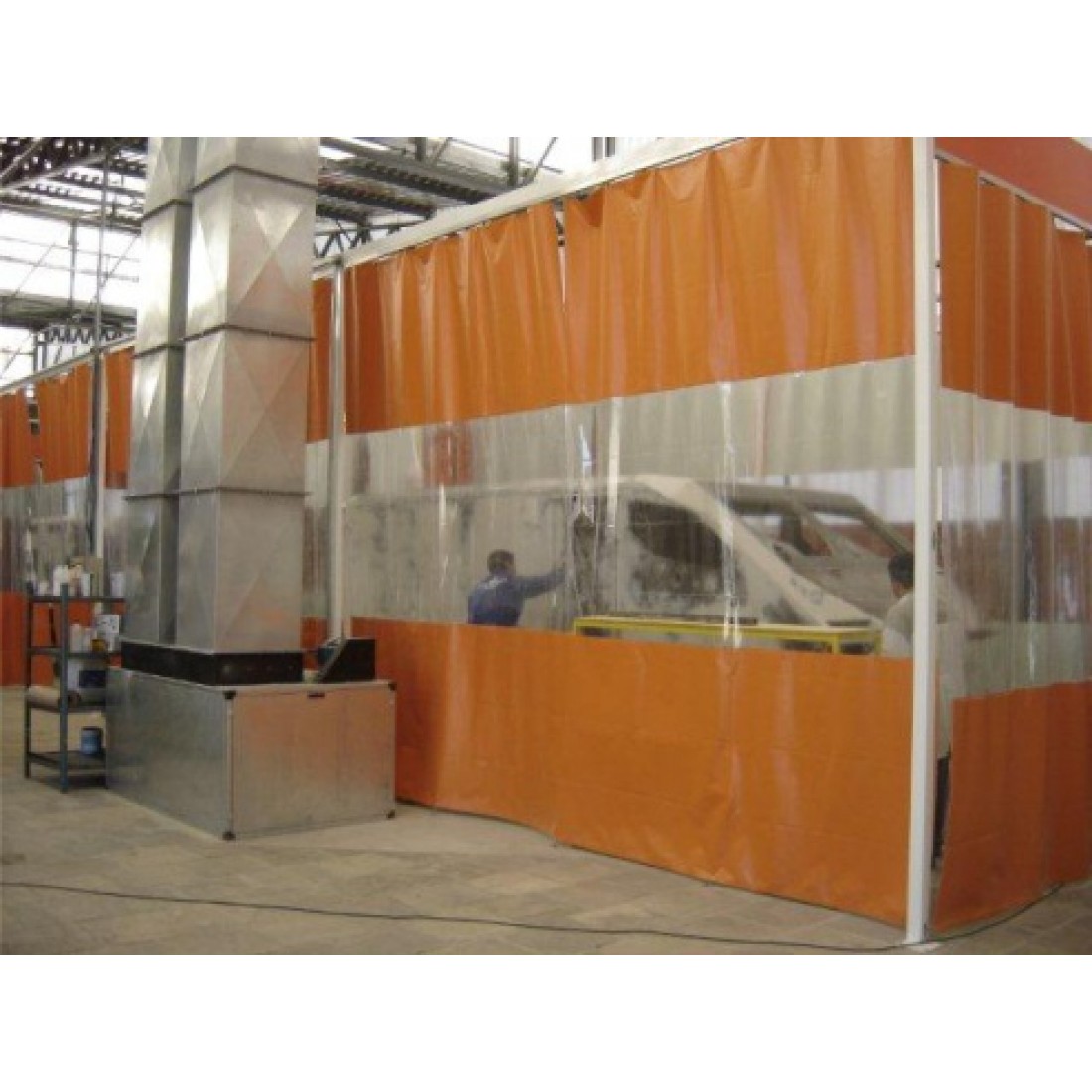 Cortina Para Box Cabine de Pintura Lava Car | Rei das Espumas