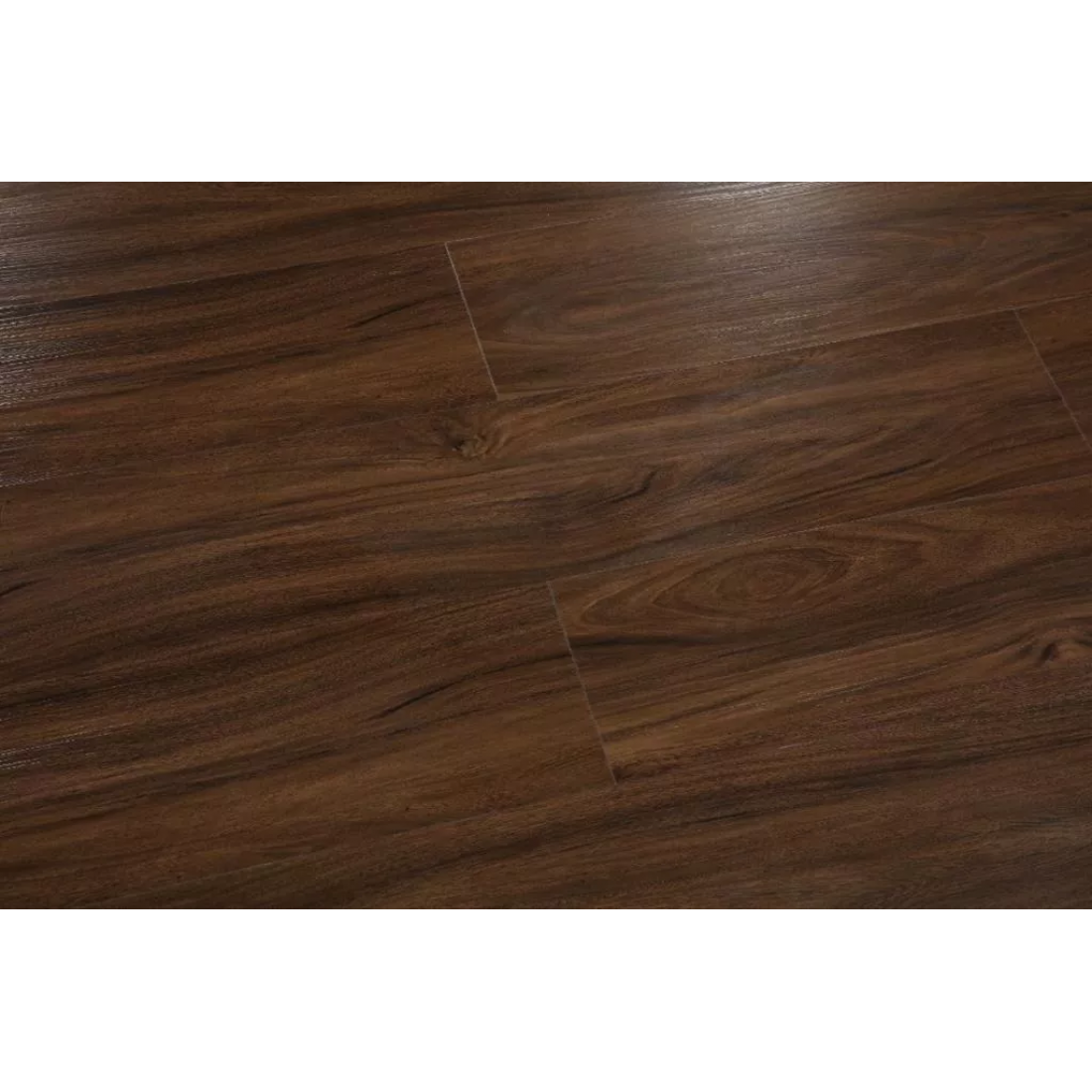 Piso Vinílico Clicado J.e. Floor 6 mm Marrom Escuro