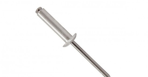 Rebite de Repuxo Alumínio Tipo Cego 100 unidades | Rei das Espumas